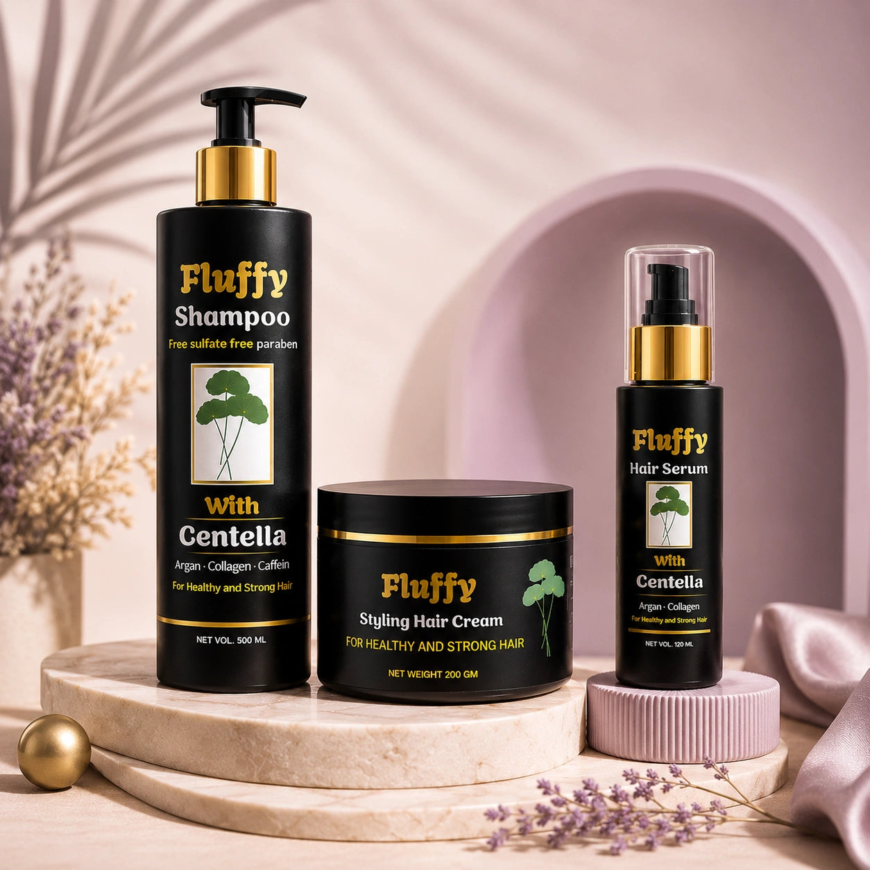 Daily Care for Healthy Hair Bundle – Fluffy Cosmetics
